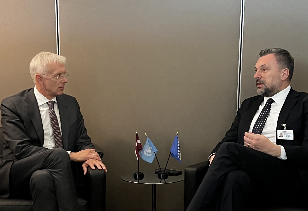 Ministar Elmedin Konaković sastao se sa ministrom vanjskih poslova Republike Latvije Krišjānisom ...